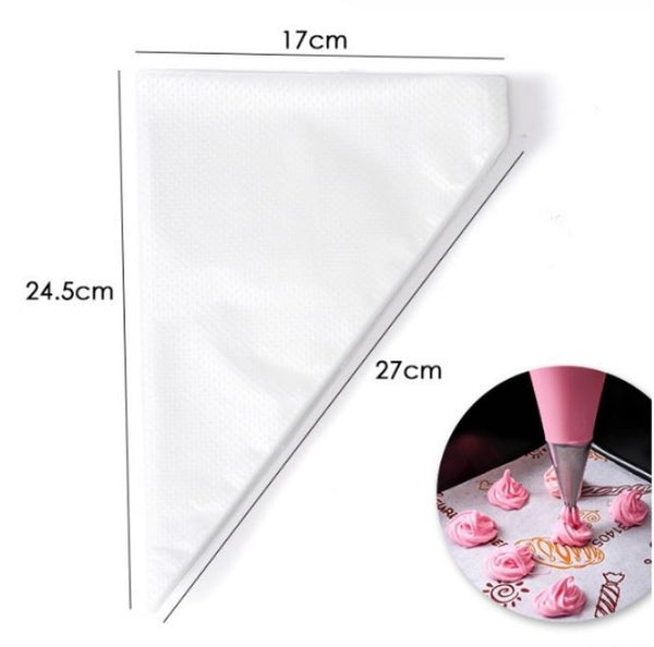 50pcs piping bag / coupler - pastry bags for buttercream piping / flow ...